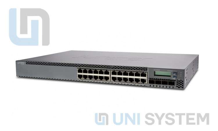 Juniper EX3300-24T-DC 24-port 10/100/1000BASE-T with 4 SFP+ Uplink