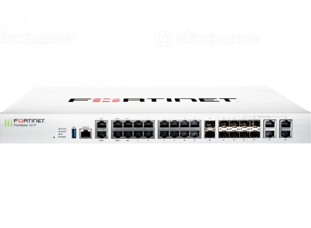 FG-101E - Tường lửa Fortinet Firewall FortiGate FG-101E chính hãng