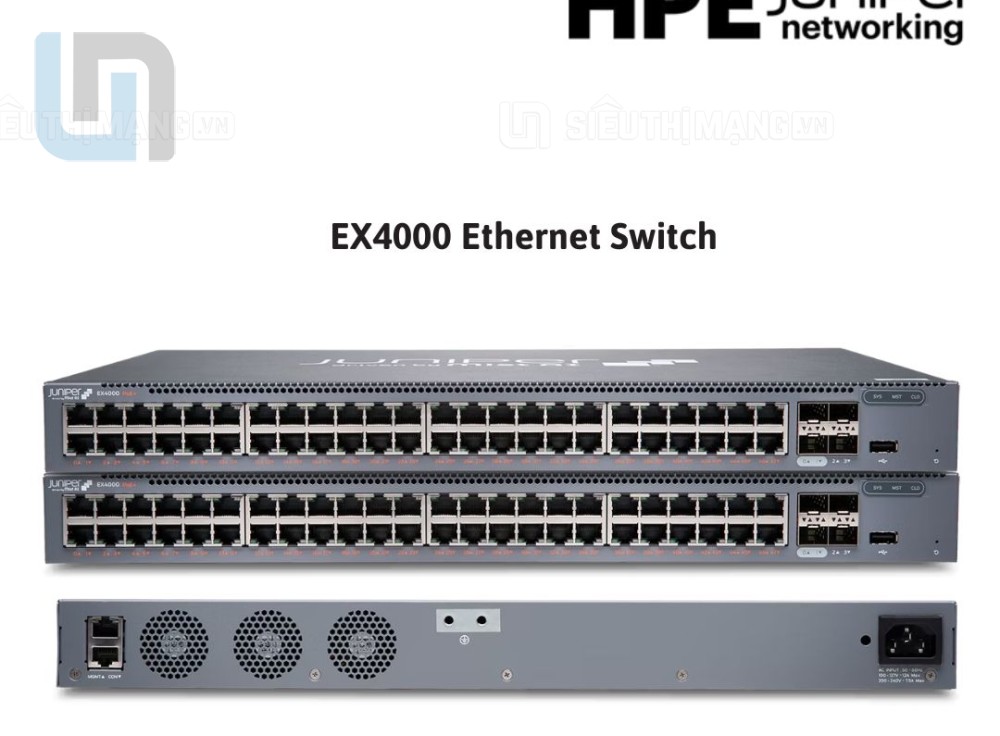 Juniper EX4000-24P | EX4000 Ethernet Switch 24 ports PoE chính hãng ...