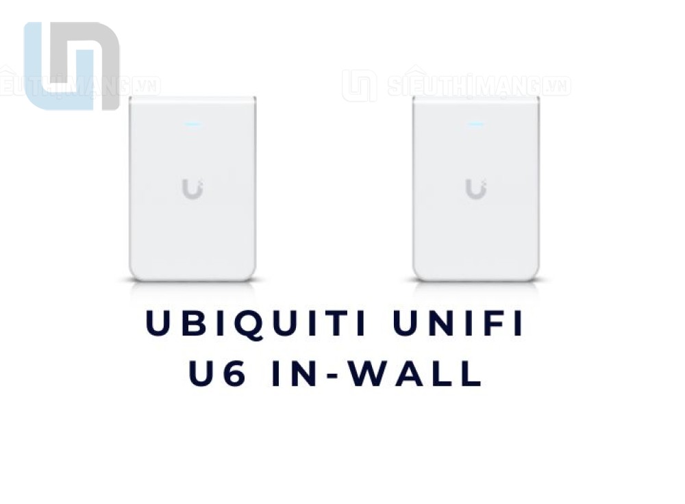 UniFi Ubiquiti Access Point U6 In-Wall U6-IW 【Chính hãng, giá tốt】