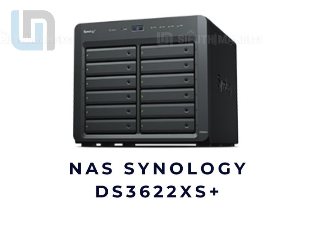 Thiết bị lưu trữ mạng NAS Synology DS3622xs+